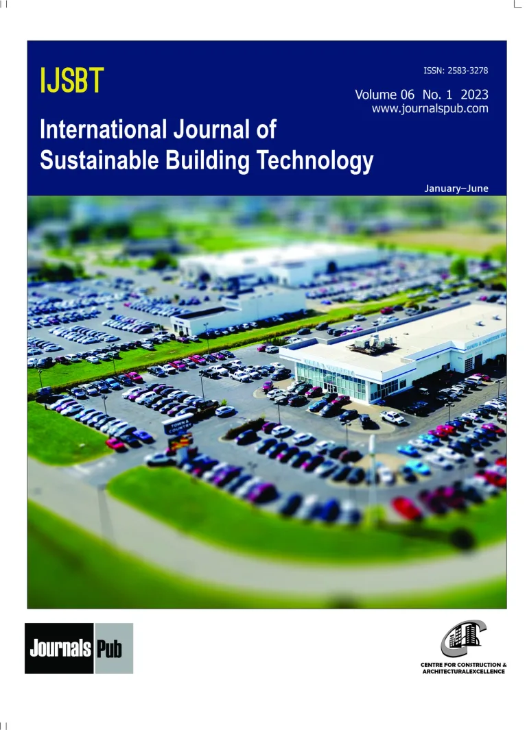 International Journal Of Sustainable Building Technology » STM Journals